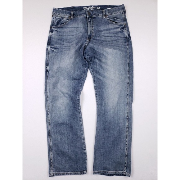 Wrangler | Jeans | Wrangler Retro Jeans Mens 38x32 Blue Slim Boot ...